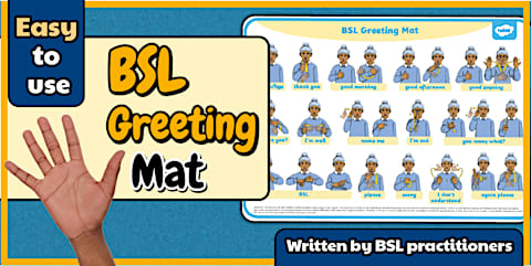 Colors British Sign Language (BSL) Video Pack