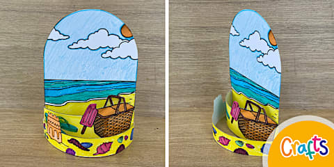 Summer Vibes Editable Bunting