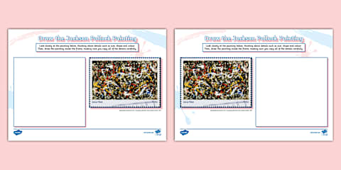 KS1 Jackson Pollock Fact Sheet