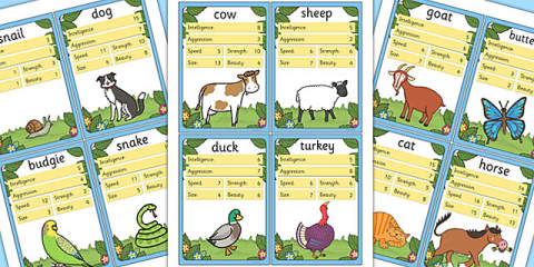 Animal Card Game