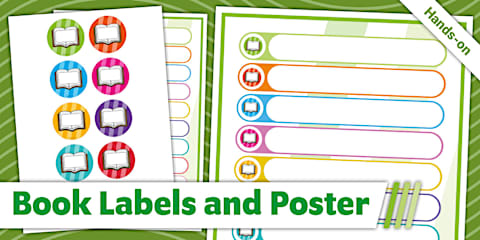 Wild Sketchbook-Themed Gardening Area Display Poster