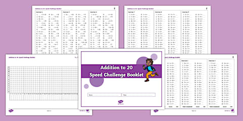 Addition to 50 Speed Challenge Booklet