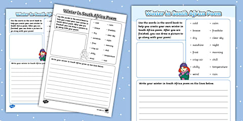 Metaphor Poem Writing Frame