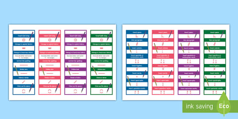Proofreading Symbols Guide