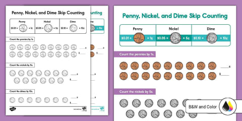 Second Grade Ice Cream Money Sort Practice Cut and Paste Worksheet