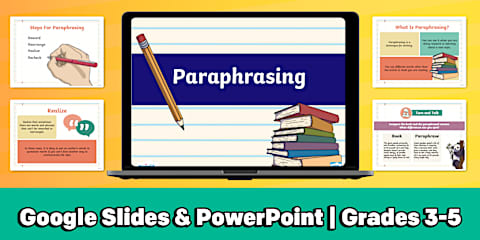 Paraphrasing PowerPoint