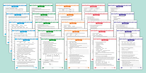 Daily Literacy Vocabulary Practice Year 7-8
