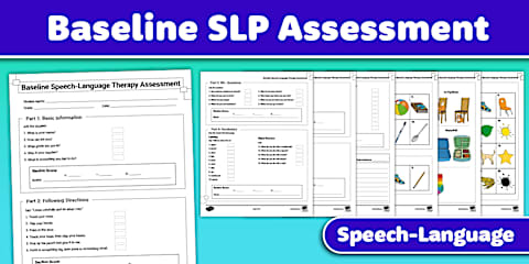 Back-To-School Wh- Question Cards for SLP