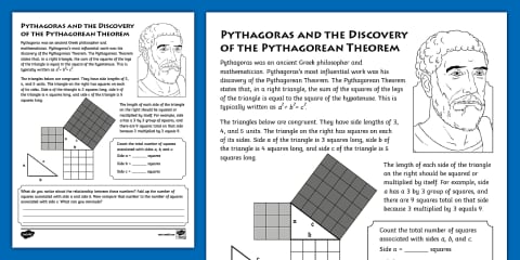 Eighth Grade Converse of the Pythagorean Theorem: Acute, Obtuse, or Right?