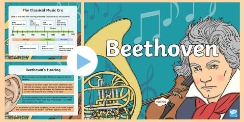 ESL Who Was Ludwig van Beethoven? Reading Comprehension [Kids, B1]