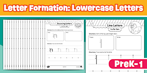 Space Word and Picture Tracing Worksheets
