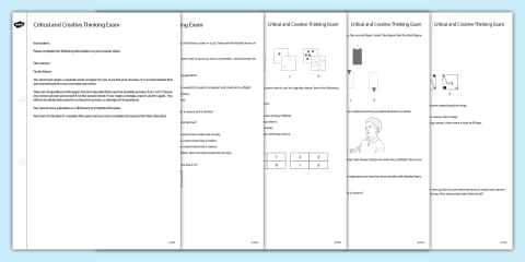 Short Thinking Exercises for KS2 PowerPoint | Twinkl