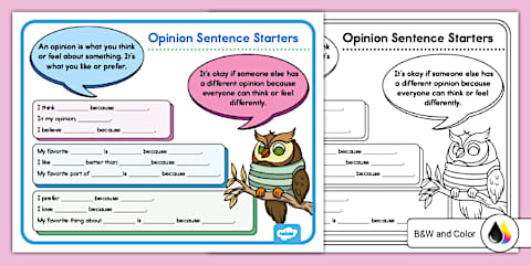 O.R.E.O. Opinion Writing Graphic Organizer Template for 3rd-5th Grade