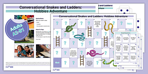 ESL Hobbies and Free Time Activities Vocabulary [Adults, A2]