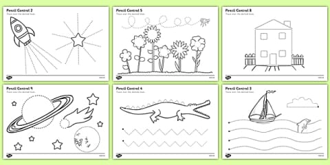 Father's Day Tracing Activity Sheets