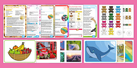 Colours Sensory Activities Pack