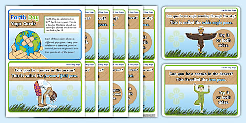 Earth Day Brain Break Action Cards