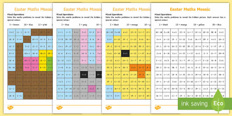 Year 4 Easter Themed Maths Resource Pack - Australia Easter Maths ...