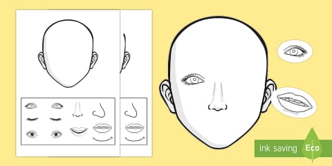 Making Faces Cut and Stick Activity