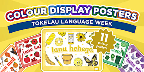 Classroom Labels English/Lea Faka-Tonga