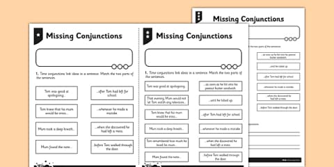 Time Sequencers and Connectors Exercises PDFs | Twinkl
