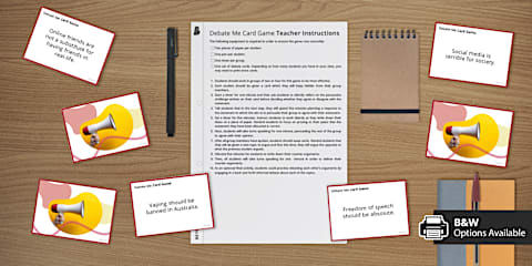 Classroom Debate Pack