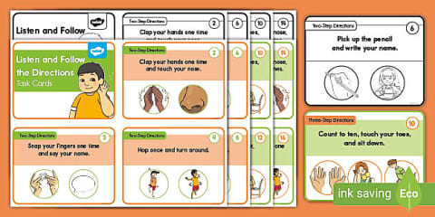 Listen and Do Activity Pack