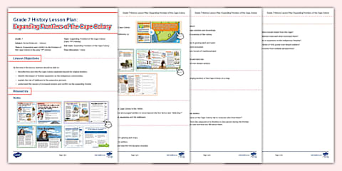 Grade 7 Lesson Plan: The Eastern Frontier