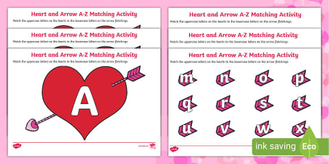 バレンタイン運筆練習 カラフルハート 日本語 Valentine's Day Pencil Control Activity Colorful ...