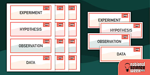 National Science Week Editable Bookmarks