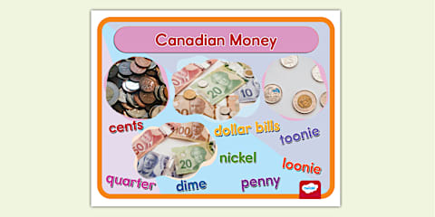 Grade 2 Canadian Money Performance Task Assessment and Rubric