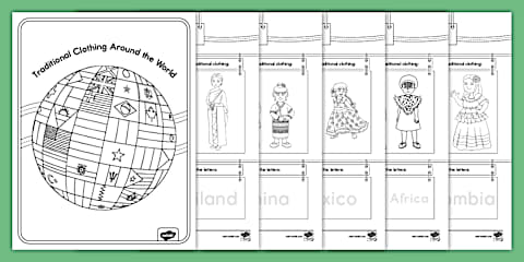 Clothes Around the World Powerpoint