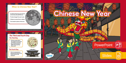 Lunar New Year Word Mat