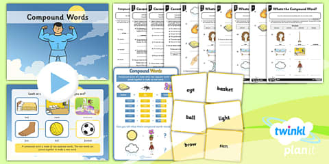 Year 2 Compound Nouns Warm-Up PowerPoint