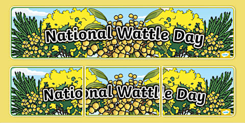 Wattle Day Painting Craft Instruction