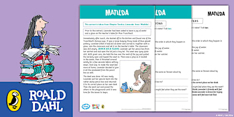Matilda: Reading Comprehension [Ages 7-9]