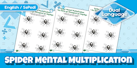 Grade 4 Maths Term 2 Spider Mental Money Subtraction Differentiated ...