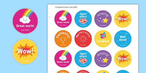 Star Reward Stickers