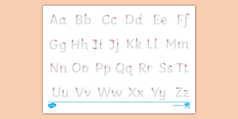 NSW Foundation Handwriting Practice Sheets