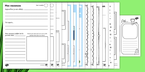 Livret rond : La rentrée scolaire