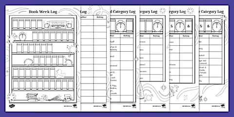 100 Book Challenge - Recording Sheets