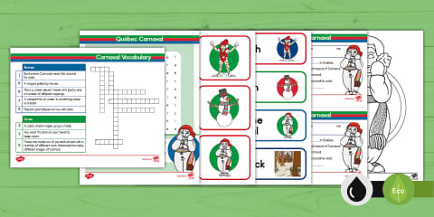 Mots Cachés Carnaval | Twinkl CA