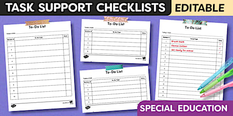 Editable Checklist Template