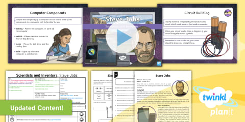 LKS2 Steve Jobs Reading Comprehension Activity