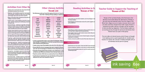 Rowan of Rin Activity Sheets | Activity Pack | Twinkl