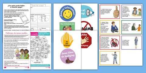 Pack de recursos: Actividades para reflexionar sobre el acoso escolar