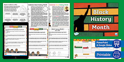 Black History Month One Pager Project | Twinkl USA
