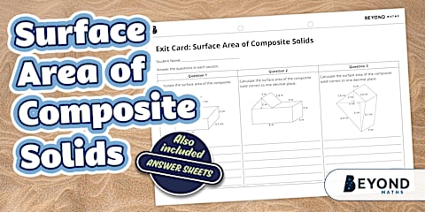 Area and Volume Formulas Bingo
