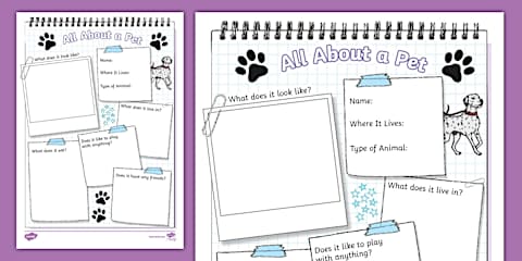 All About Animal Habitats Activity Booklet for PreK-K