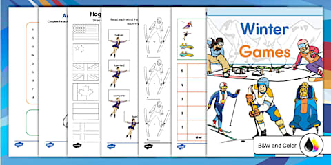 Winter Games 2026 Primary Early Finisher Activity